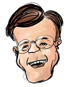 Mark Rutte als karikatuur - Online IllustratorOnline Illustrator
